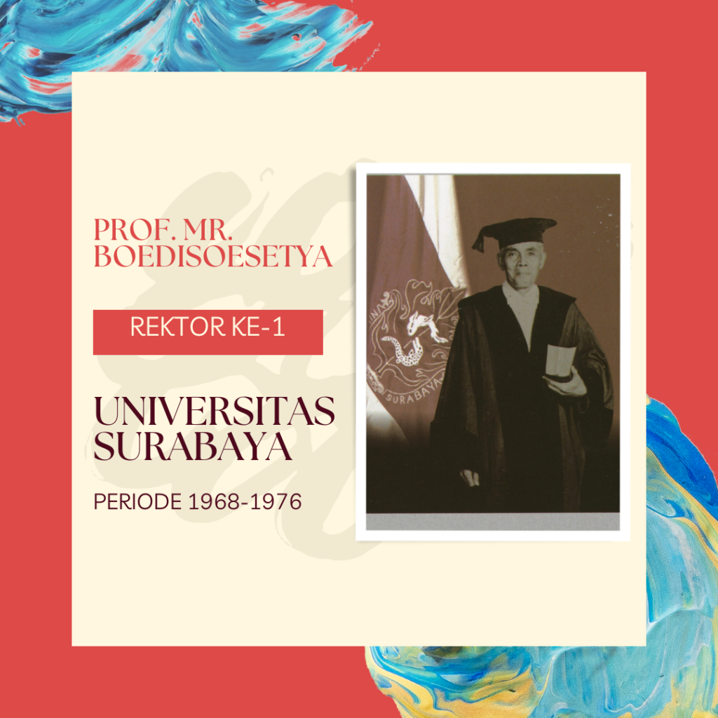 Rektor Pertama Universitas Surabaya - Pusat Arsip dan Museum UBAYA