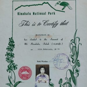 Gunung Kinibalu Malaysia - MAPAUS-SAR UBAYA